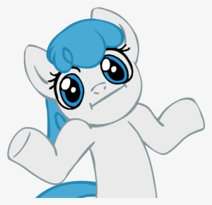 Lightning Bolt Shrug - Pony Shrug PNG Image | Transparent PNG Free ...