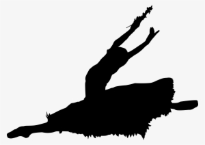You - Leaping Dancer Silhouette Png PNG Image | Transparent PNG Free ...