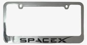 Spacex License Plate Cover - Spacex License Plate PNG Image ...