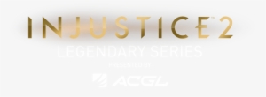 Injustice 2 Legendary Series - Injustice 2 Logo PNG Image | Transparent ...