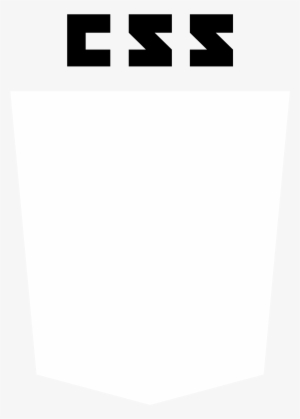 Css3 Logo Black And White - Paper Product PNG Image | Transparent PNG ...
