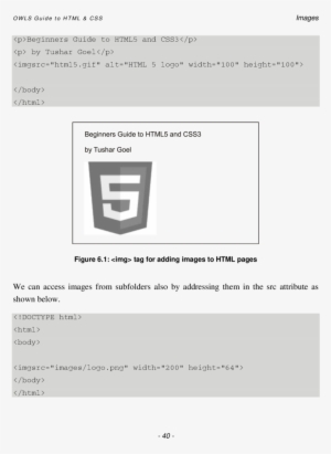 Images Owls Guide To Html Css P Beginners Guide To - Html 5 PNG Image ...