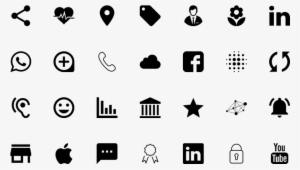 Font Awesome Icon Codes Css Content Values List - Youtube PNG Image | Transparent PNG Free ...