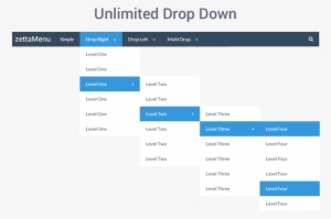 Css3 Mega Menu And Drop Down Menu - Bootstrap Menu Horizontal ...