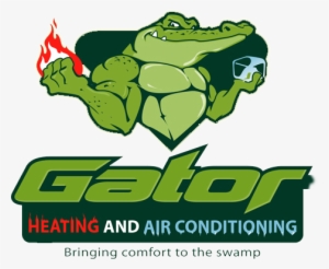 Gator Heating And Air Conditioning Service Logo - Heat PNG Image ...