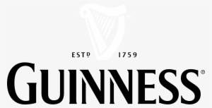 Guinness Logo Black And White - Guinness Beer PNG Image | Transparent ...