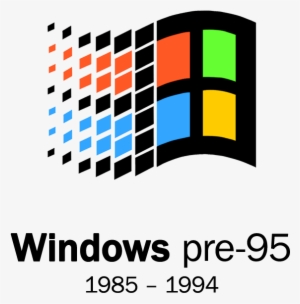 Windows 98 Logo Black And White Clipart Windows 98 - Microsoft Windows ...