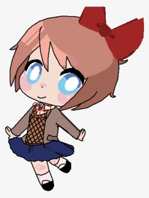 Edited Mediawhy - Doki Doki Literature Club Sayori Poses PNG Image ...