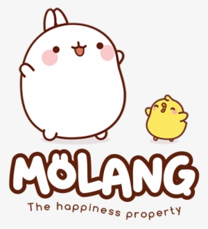Molang Strawberry Cute Kawaii Pink - Molang Fruit PNG Image ...