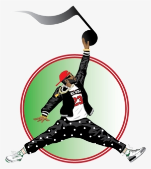 Jordan Jumpman Drawing - Jumpman Drawing PNG Image | Transparent PNG ...