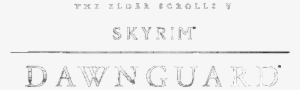 Dawnguardlogo - Skyrim Dawnguard Logo Png PNG Image | Transparent PNG ...