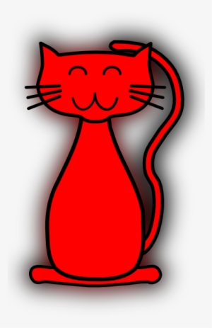 Red Cat Clip Art At Clker - Kitten Clip Art PNG Image | Transparent PNG ...