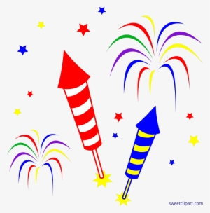 Transparent Library Fireworks Rockets Clip Art Sweet PNG Image ...