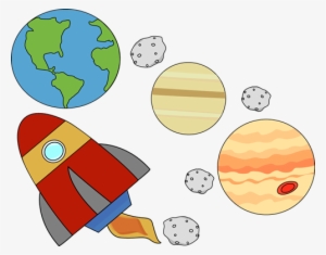 Picture Transparent Clip Art Images Rocket - Outer Space Clip Art PNG ...