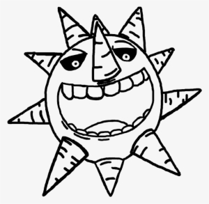 Drawings Of The Sun - Soul Eater Drawing Sun PNG Image | Transparent ...