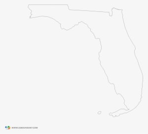 Florida Outline Map - Drawing PNG Image | Transparent PNG Free Download ...