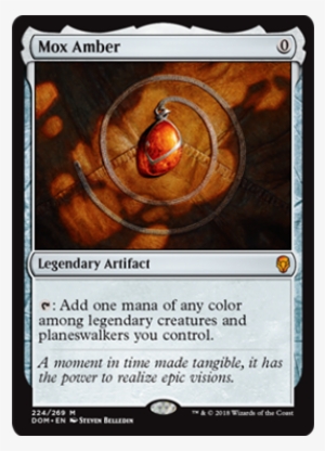 Exciting Callbacks - Mox Amber Mtg PNG Image | Transparent PNG Free ...