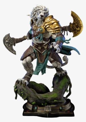 34" Magic - Ajani Goldmane Magic: The Gathering Statue PNG Image ...