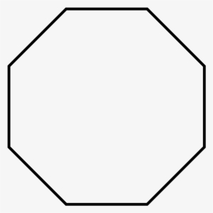 File - Regular Octagon - Svg - Many Sides Does A Heptagon Have PNG ...