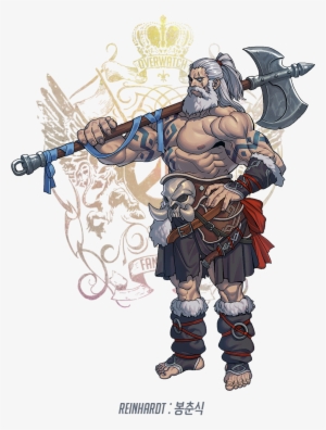 Reinhardt Reinhardt Reinhardt - Pixel Art PNG Image | Transparent PNG ...