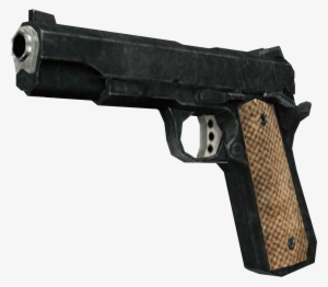 M1911 Black Model Cod4 - Call Of Duty 4 1911 PNG Image | Transparent ...
