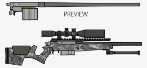 Team Fortress 2 By Momentscomic - Draw A Sniper Rifle PNG Image ...