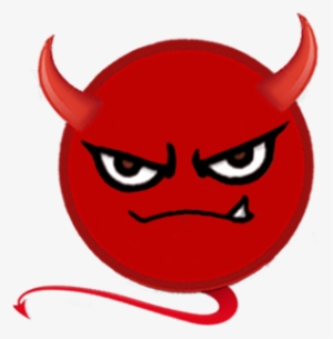 Get The Fun Devil Emoji App Now - Cartoon PNG Image | Transparent PNG ...