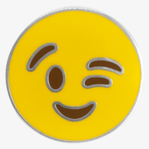 Wink Emoji Pin - Sad Face Animation PNG Image | Transparent PNG Free ...