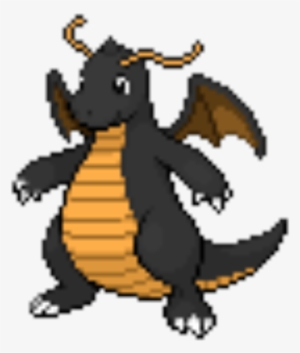 Shiny Dragonite Sprite