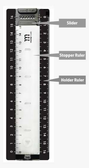 College Of Music, Musical Theory, Five-line Staff, - Music Staff Ruler ...