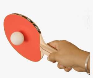 Ping Pong Racket In Hand Png Image - Ping Pong Transparent Background ...