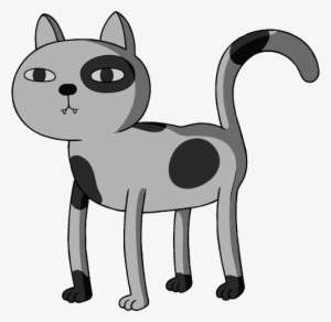 Lieutenant Whiskers - Adventure Time Black Cat PNG Image | Transparent ...