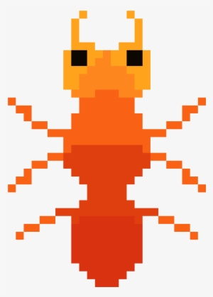 Ant - Pixel Art PNG Image | Transparent PNG Free Download on SeekPNG