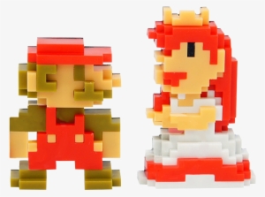 Super - 8 Bit Mario Figures PNG Image | Transparent PNG Free Download ...