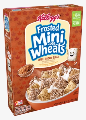 Kellogg's® Frosted Mini-wheats® Maple Brown Sugar Cereal - Strawberry ...
