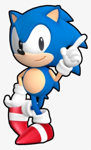 Classic Sonic Run - Classic Sonic The Hedgehog Running PNG Image ...