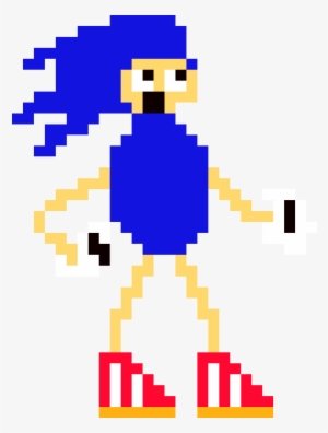 Sanic - Pixel Art PNG Image | Transparent PNG Free Download on SeekPNG