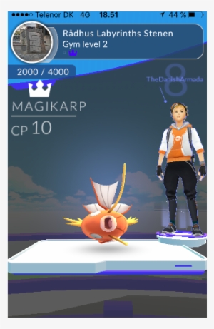 'karp In A Frying Pan - Pokemon Go Magikarp Gym PNG Image | Transparent ...