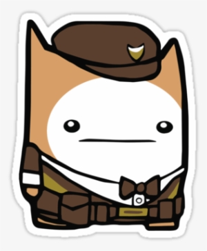 Catguard Sticker From Battle Block Theater Available - Battle Blocks ...