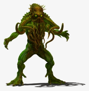 Cgi Render Of Cthulhu Cgi Model - Rendering PNG Image | Transparent PNG ...