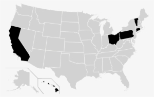 America Vector Grey - 7 Regions Of America PNG Image | Transparent PNG ...