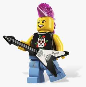 Download - Lego Minifigures Rockstar PNG Image | Transparent PNG Free ...