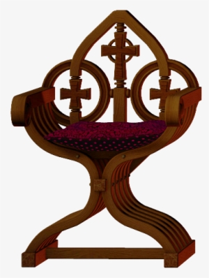 For The High-backed Medieval Chair I Added A "soft - Transparent ...