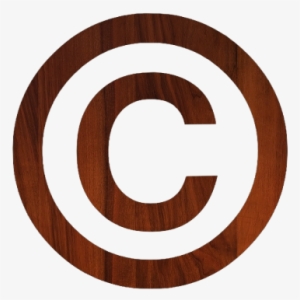 Copyright Wood Icon, Copyright, License, Licensed To - Simbolos De ...
