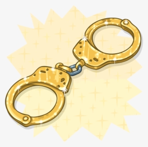 Golden Handcuffs - Police PNG Image | Transparent PNG Free Download on ...