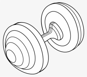 Weights Drawing At Getdrawings - Barbell PNG Image | Transparent PNG ...