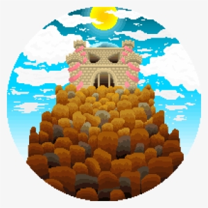 Here's The Castle Atop Mt - Dedede's Castle PNG Image | Transparent PNG ...