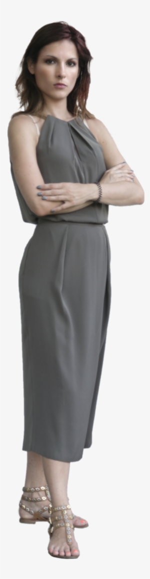 Girl Standing Up By Mmmprod On Deviantart Svg Free - Pencil Skirt PNG ...