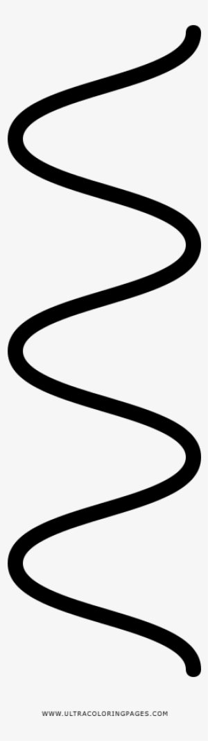 Wavy Line Coloring Page - Calligraphy PNG Image | Transparent PNG Free ...
