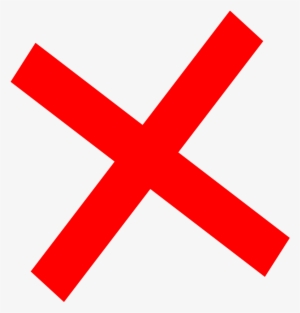 Red Cross Mark Clipart Printable - Cancel Clipart PNG Image ...